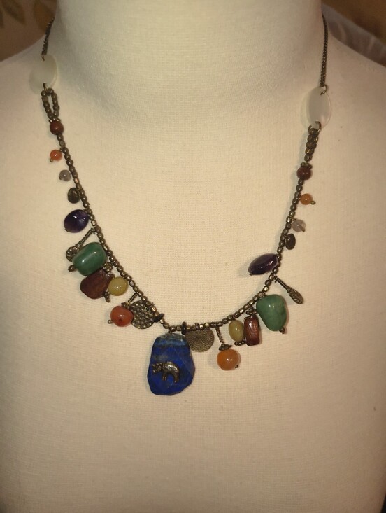 Jewelry | Boho Beaded Statement Necklace | Poshmark